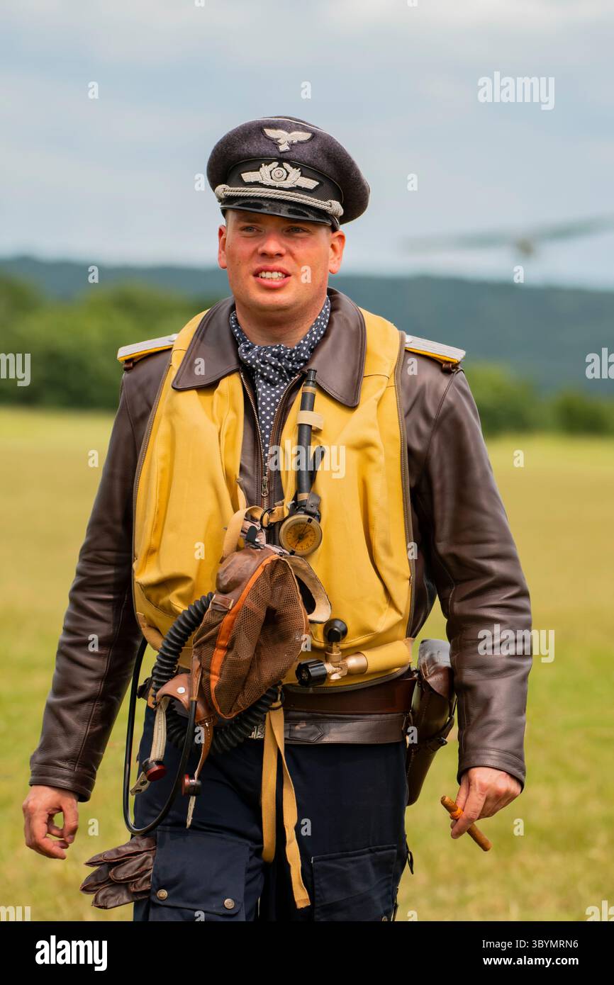 Luftwaffe german pilot ww2 hi-res stock photography and images - Alamy
