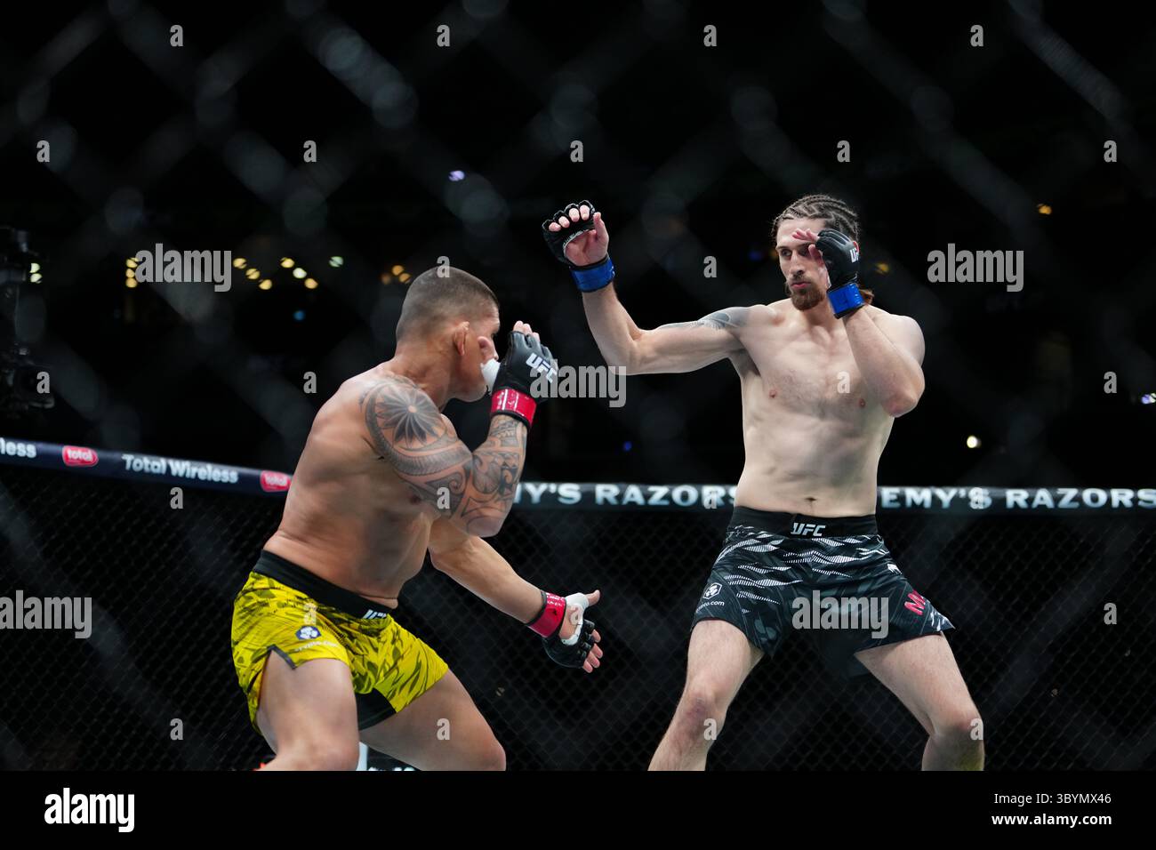NEW ORLEANS, LA - JULY 19: Brunno Ferreira and Jackson McVey meet in ...