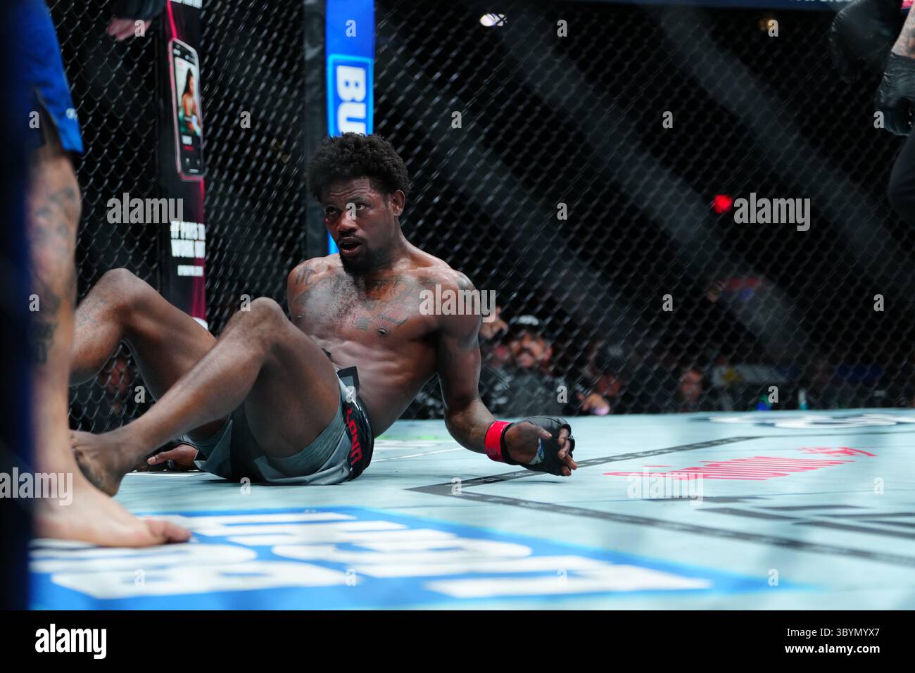 NEW ORLEANS, LA - JULY 19:Kevin Holland and Daniel Rodriguez meet in ...