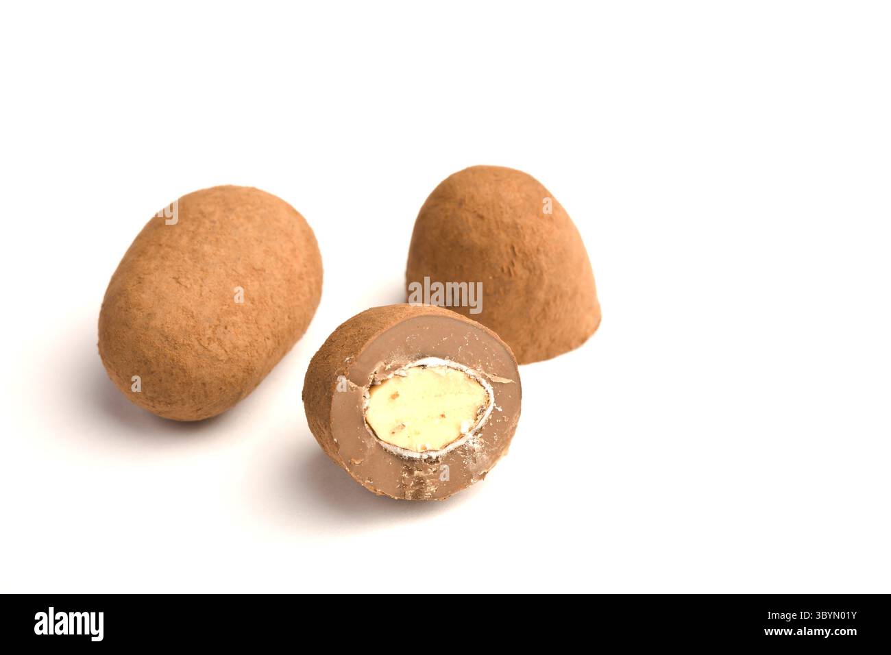 Candy coated chocolate peanut Cut Out Stock Images & Pictures - Alamy