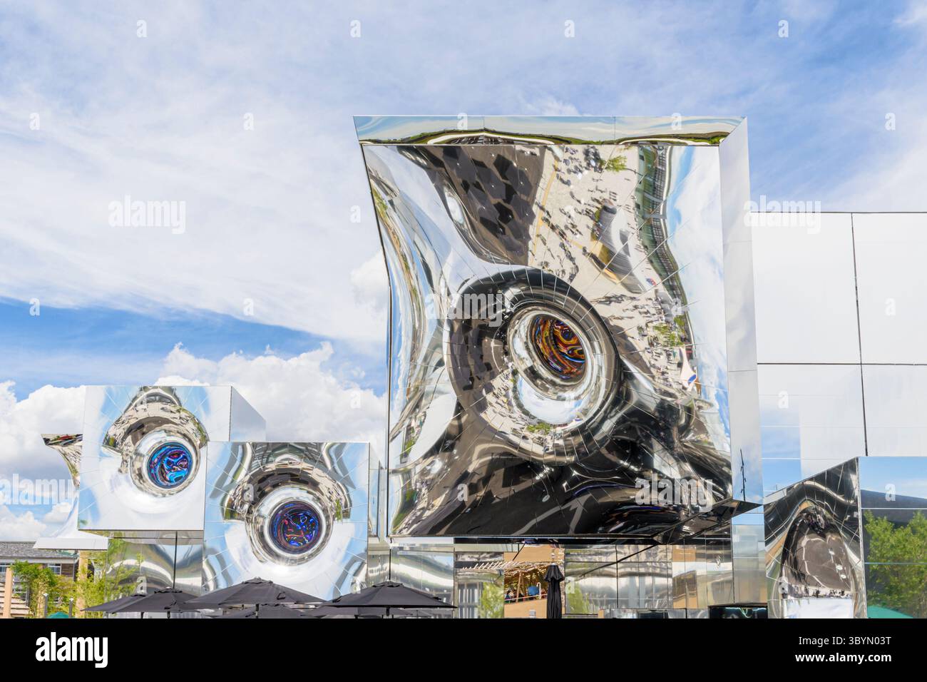 null² Signature Pavilion at World Expo 2025, Osaka, Kansai, Japan Stock ...