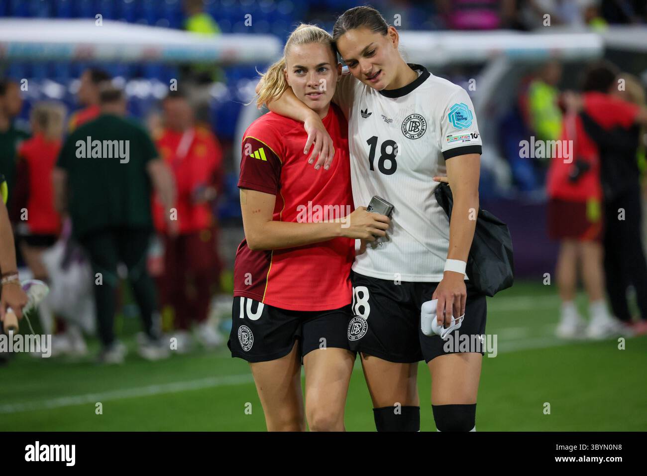 Basel, Schweiz 19. Juli 2025: UEFA - Euro 2025 Woman - Viertelfinale ...