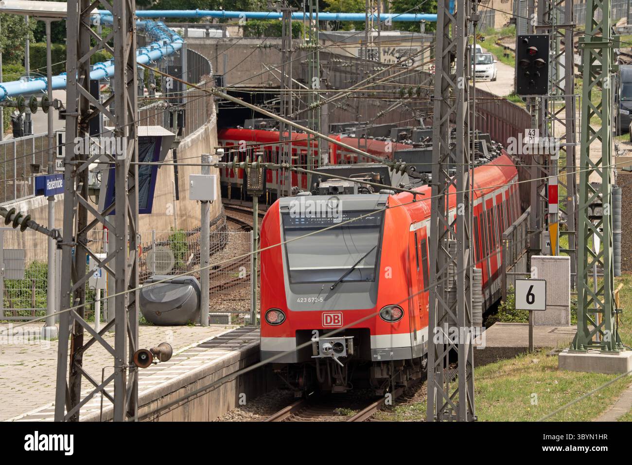 S-Bahn S8 zum Münchner Flughafen, München, Juli 2025 Deutschland ...