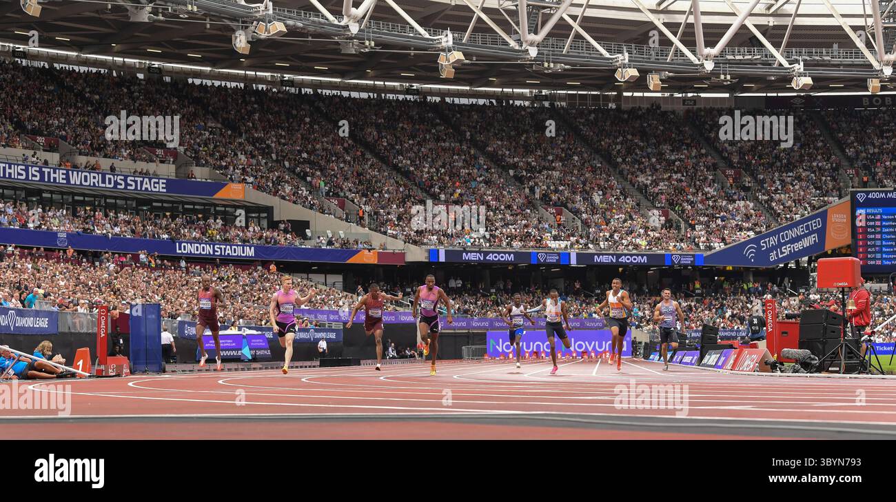 Charles Dobson & Matthew Hudson-Smith of Great Britain competing in the ...