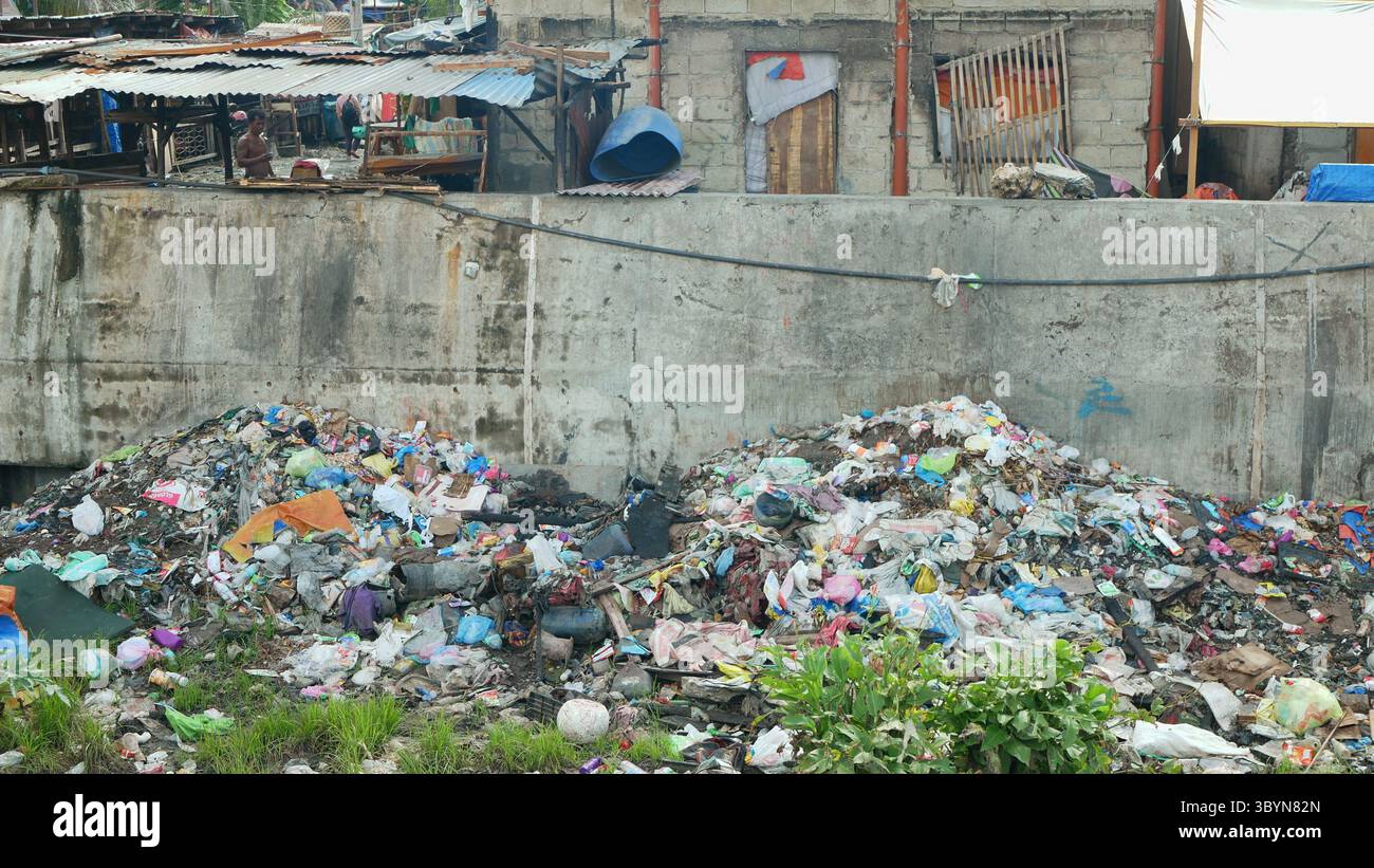 MANDAUE CITY, PHILIPPINES, JUNE 15, 2025: Plastics garbage Philippine ...