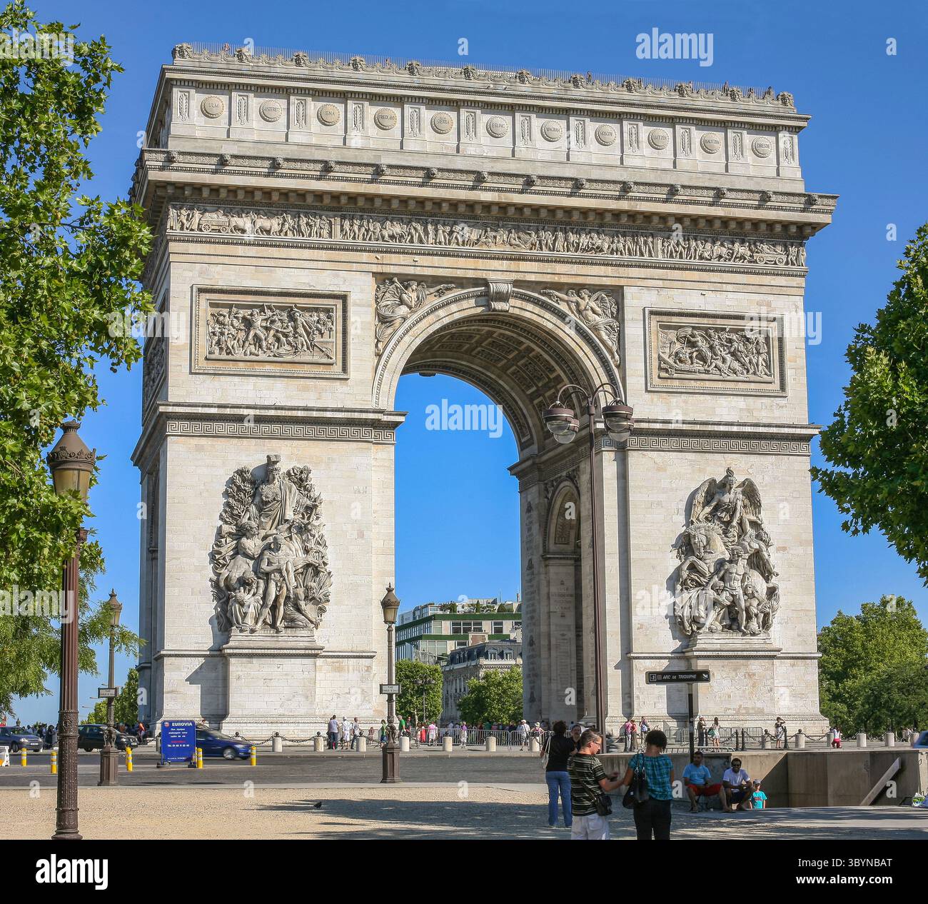 Arch de Triomphe Paris Stock Photo - Alamy