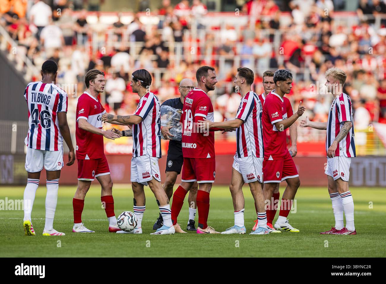 ANTWERP , 19-07-2025 , Bosuil stadium , season 2025 / 2026 , Dutch pre ...
