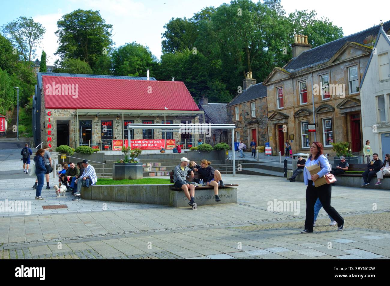 Fort William High Street Stock Photo - Alamy