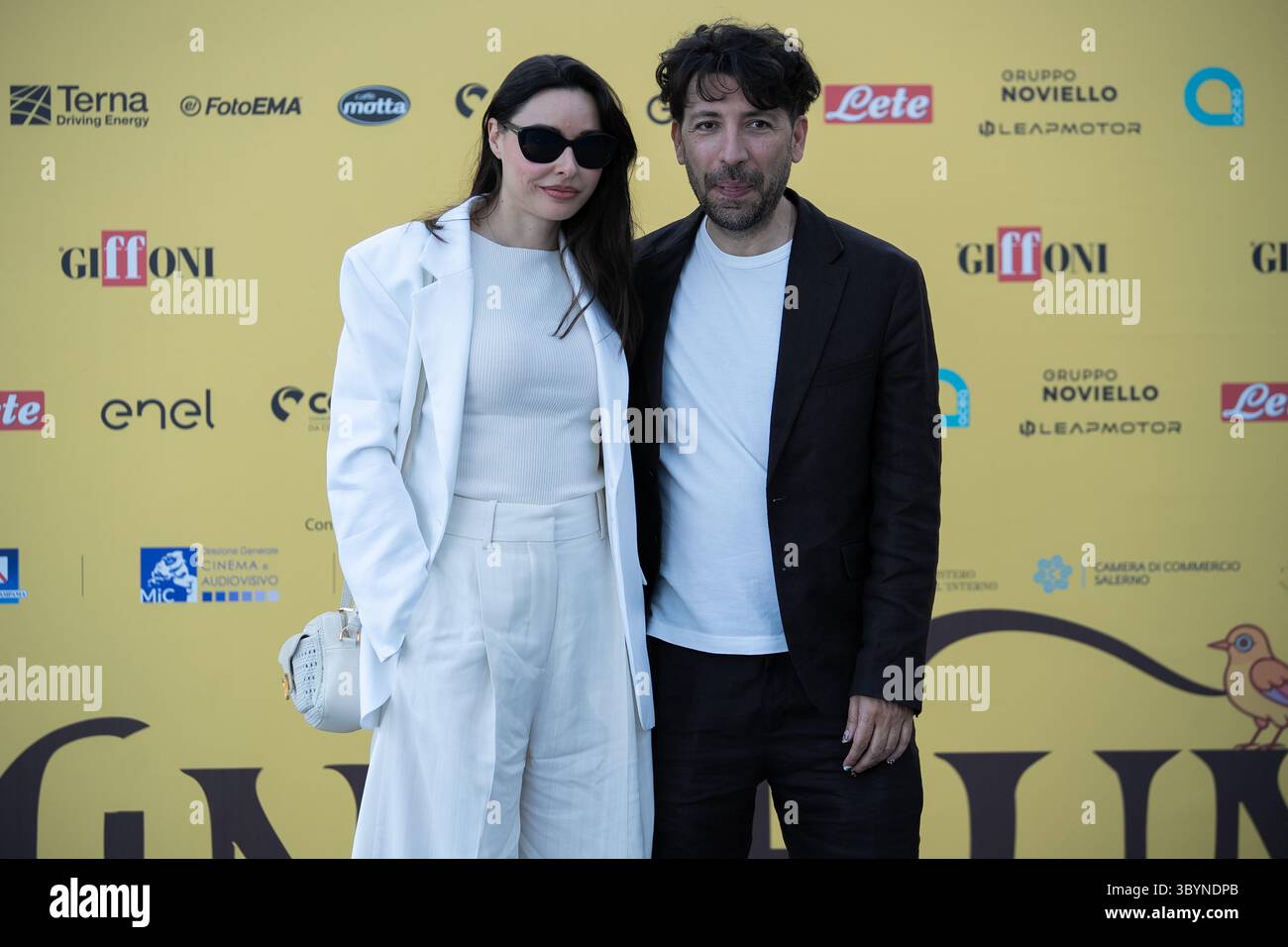 Lucia Di Franco and Luigi Luciano, aka Herbert Ballerina, attend the ...