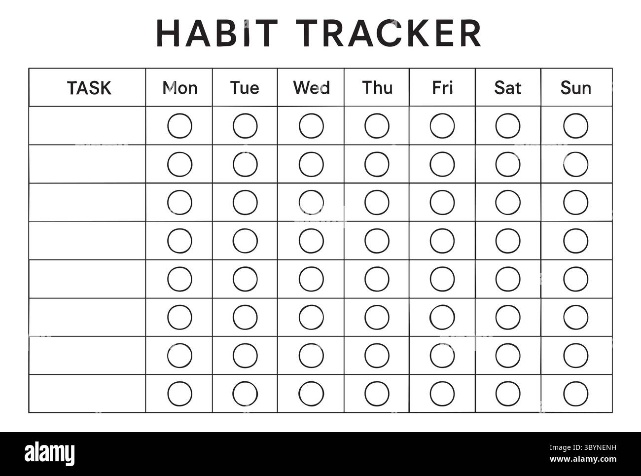 Productivity habit Black and White Stock Photos & Images - Alamy