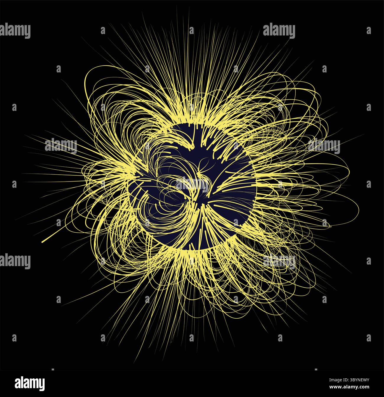 Flash in outer space Stock Vector Images - Alamy