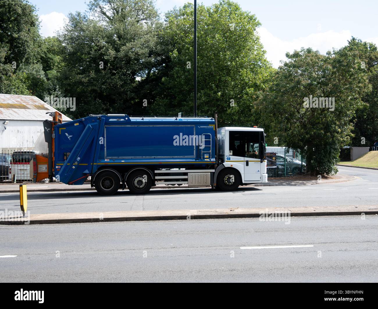 A Coventry City Council Dennis Eagle refuse/recycling vehicle, London ...