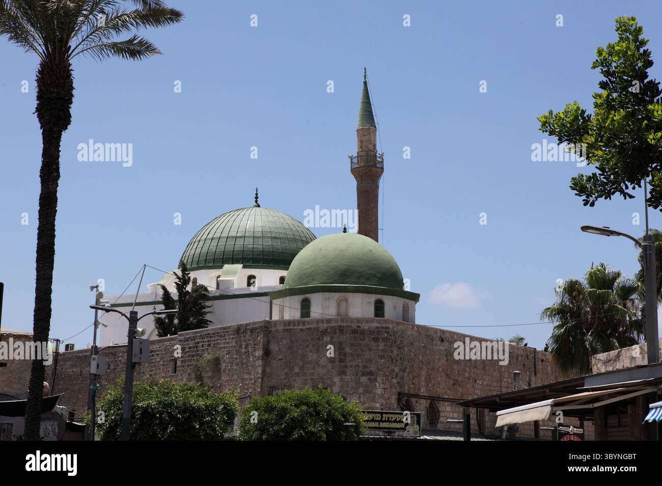 The El-Jazzar Mosque built in 1782, it was the project of Ahmad Pasha ...