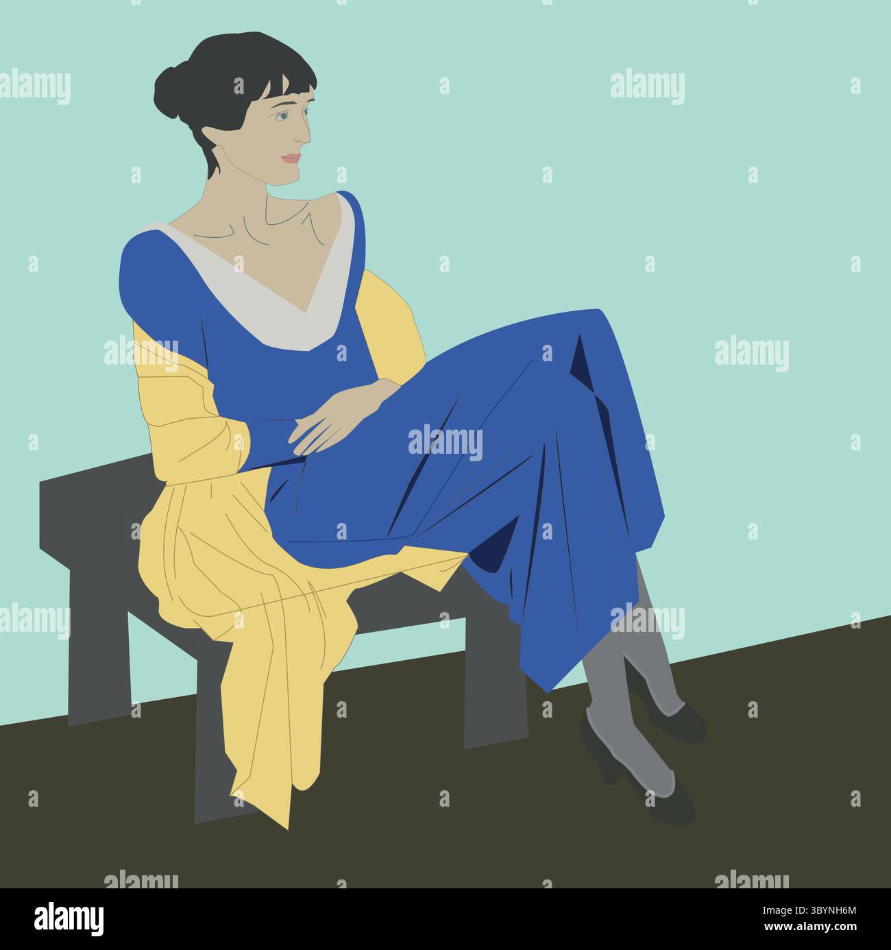 Writer personality Stock Vector Images - Alamy