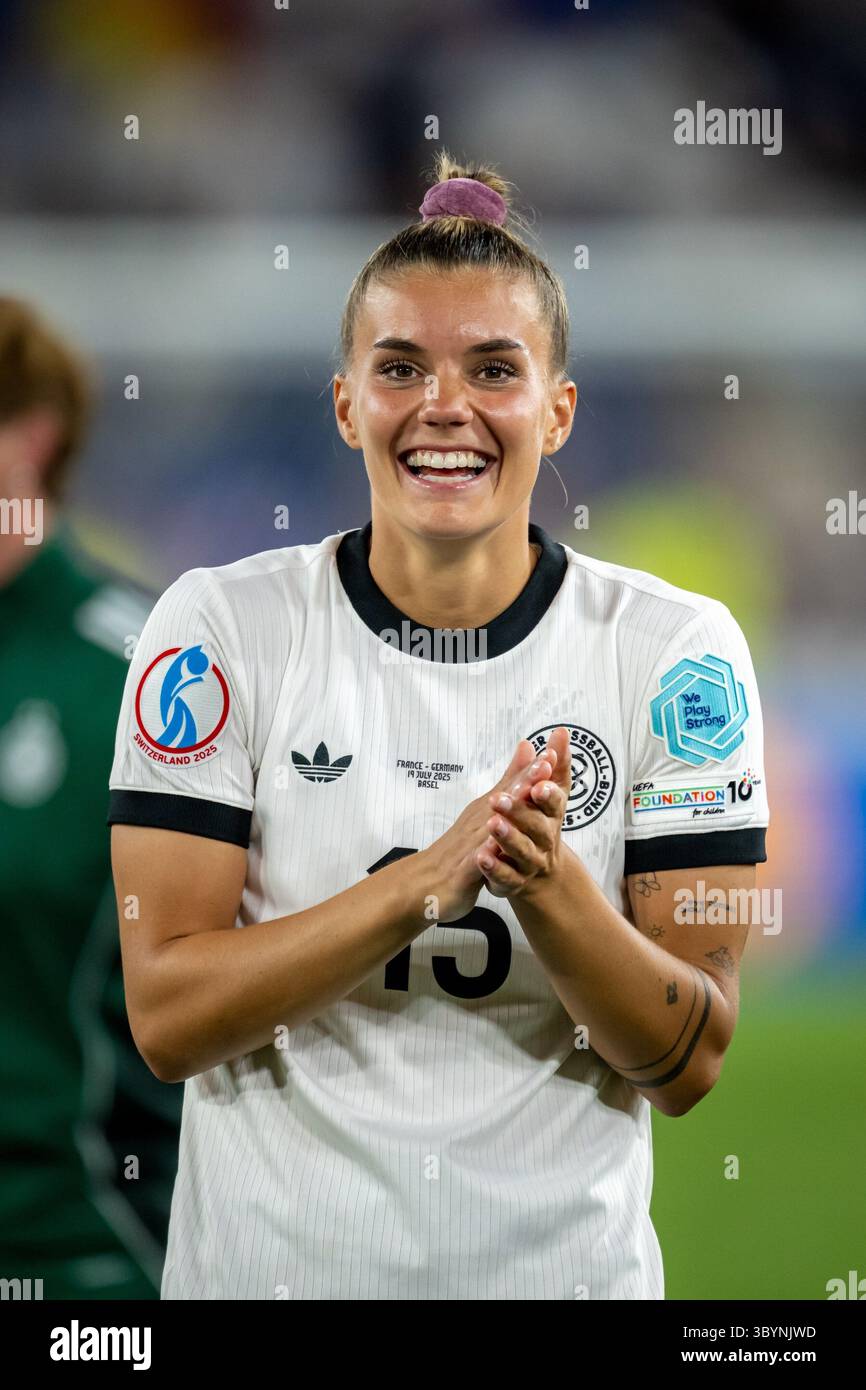 Selina Cerci (15, Deutschland) jubelt nach dem Sieg UEFA Womens Euro ...