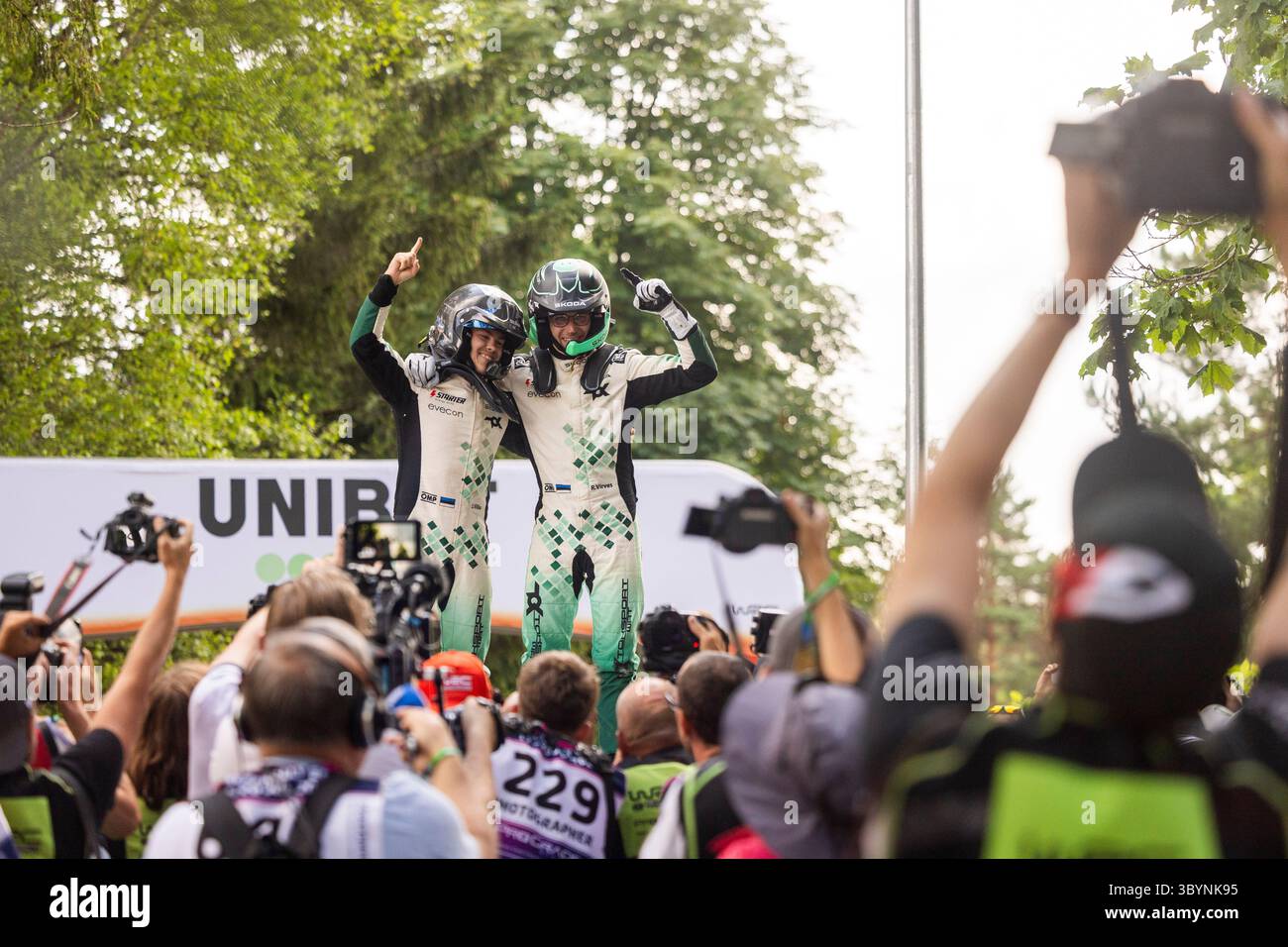 VIRVES Robert, Skoda Fabia RS Rally2, portrait during the 2025 Rally ...