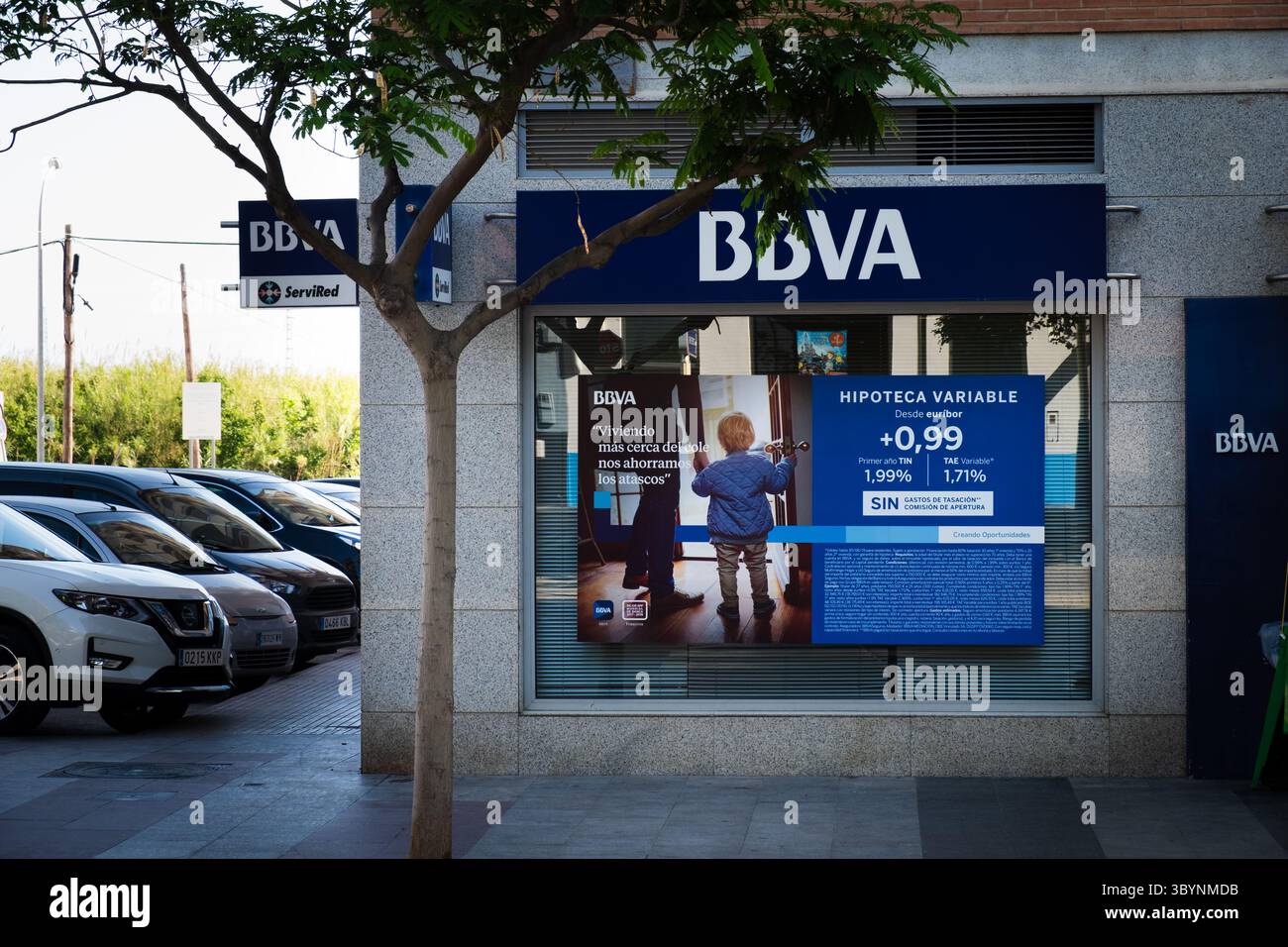 Bbva bank exterior in hi-res stock photography and images - Alamy