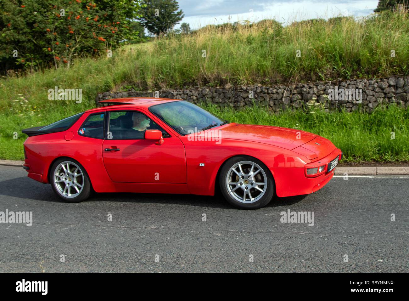 1987 80s eighties Red Porsche 944 Car Coupe Petrol 2479 cc; at the ...