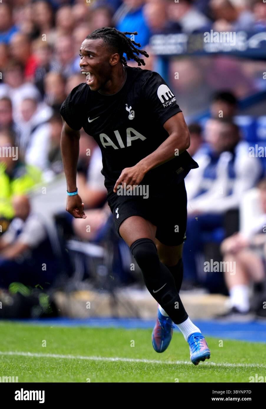 Tottenham Hotspur's Destiny Udogie during the pre-season friendly match ...