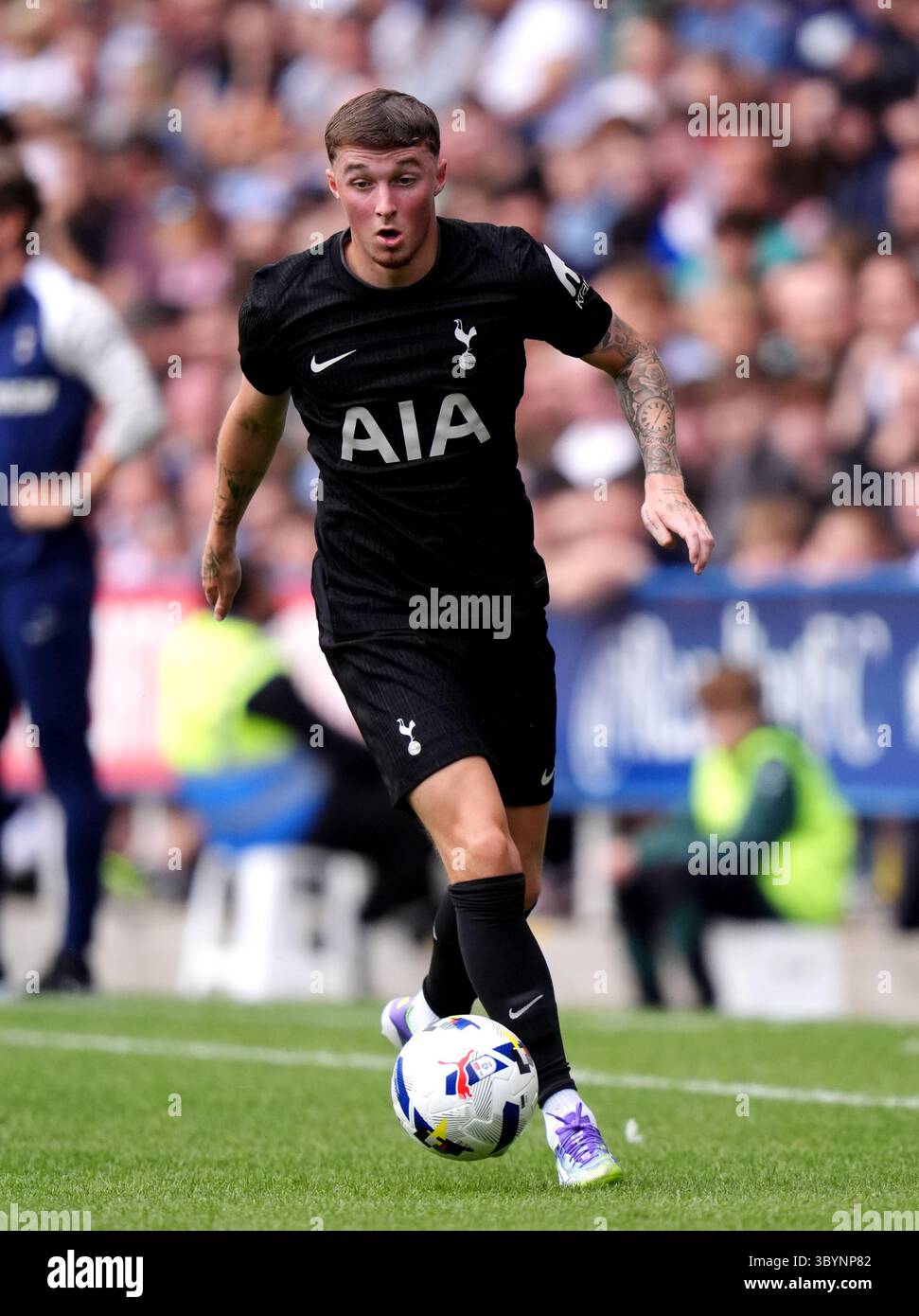 Tottenham Hotspur's Alfie Devine during the pre-season friendly match ...