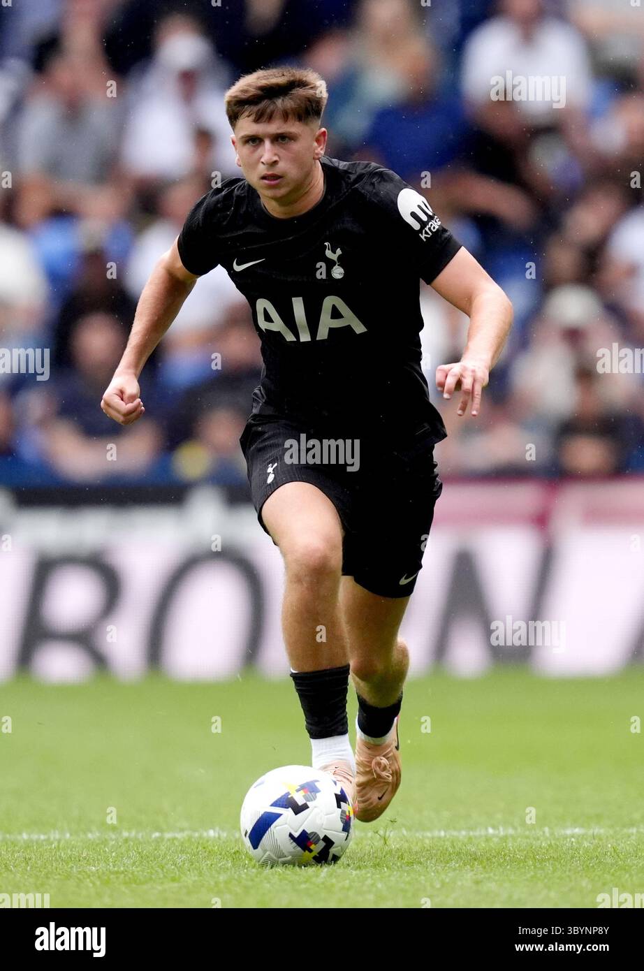 Tottenham Hotspur's Mikey Moore during the pre-season friendly match at ...
