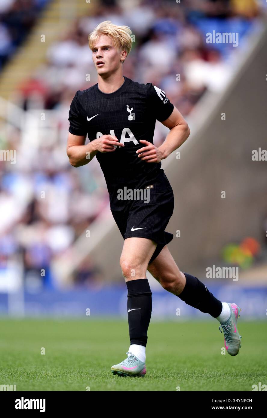 Tottenham Hotspur's Lucas Bergvall during the pre-season friendly match ...