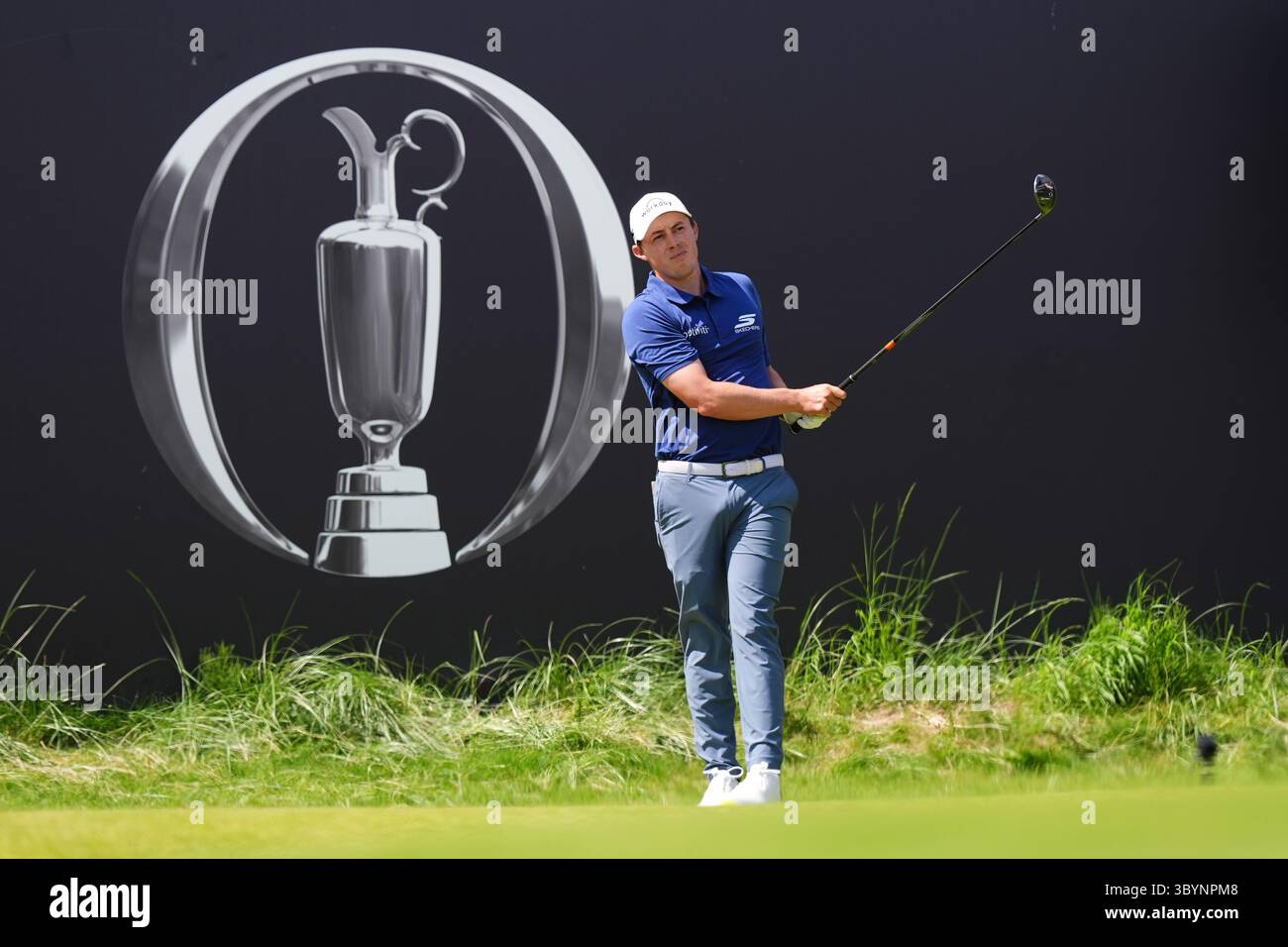 England's Matt Fitzpatrick tees off the 1st during day four of The ...