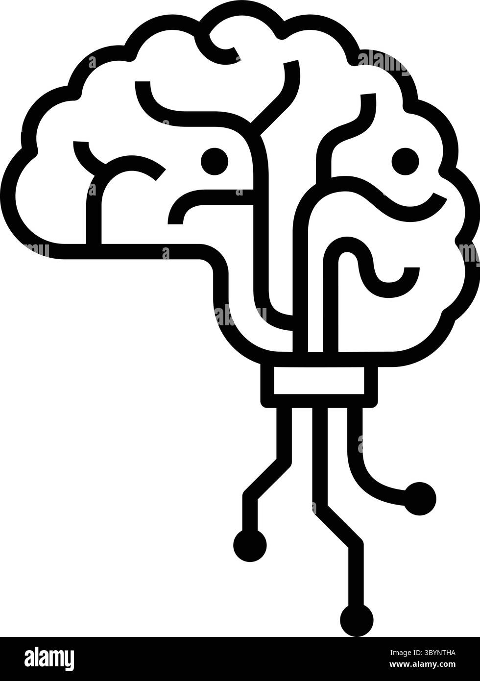 Brain creativity Black and White Stock Photos & Images - Alamy