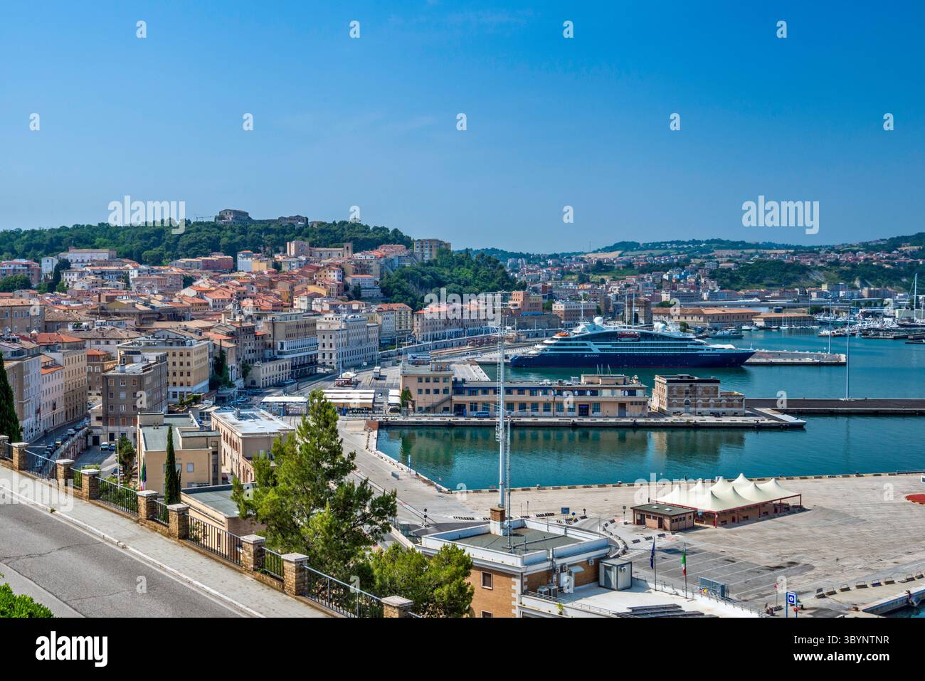 The port of Ancona, region of le Marche, Italy Stock Photo - Alamy