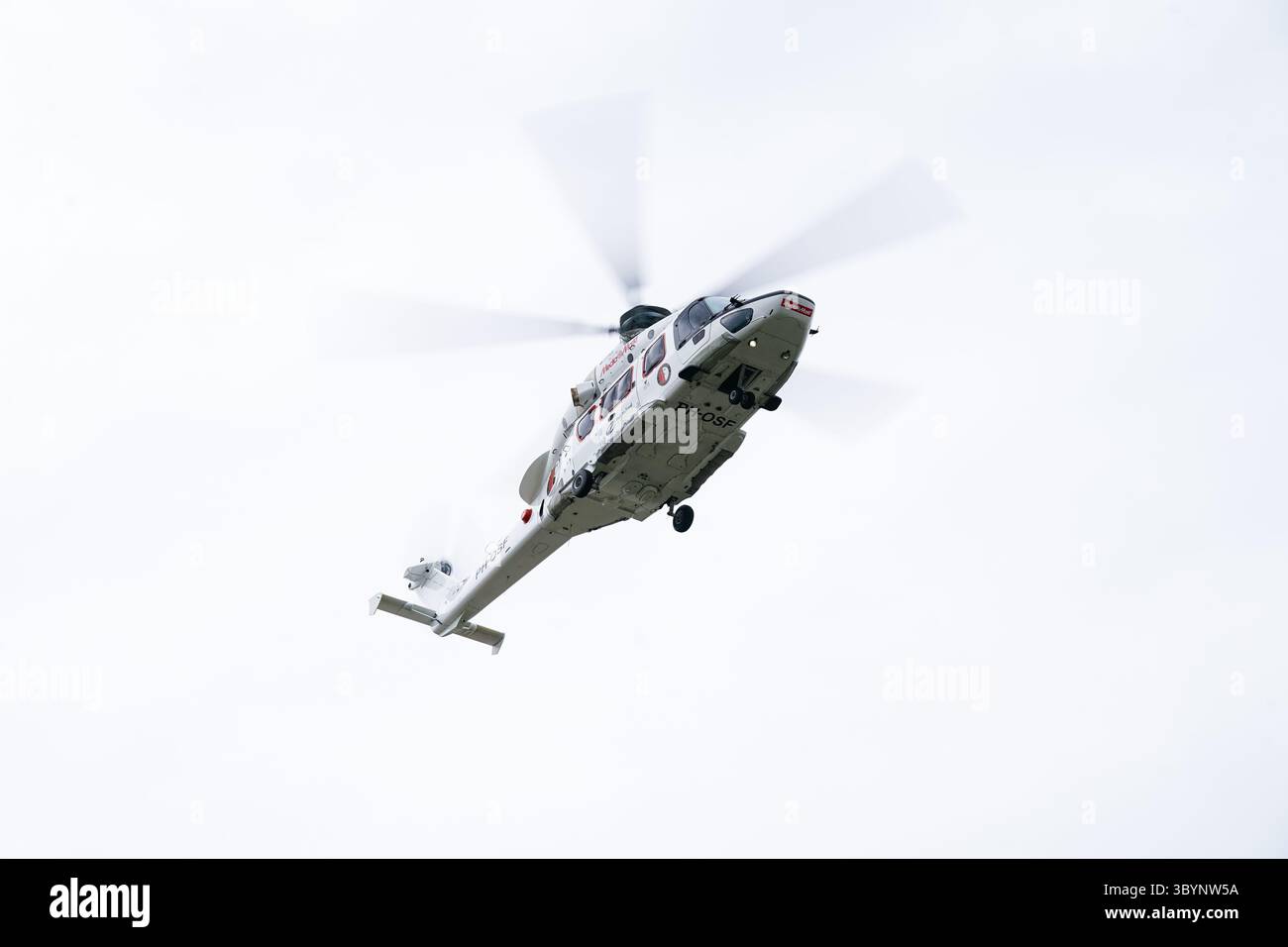 Rotterdam - Helicopter during the Feyenoord Festival 2025 at De Kuip on ...