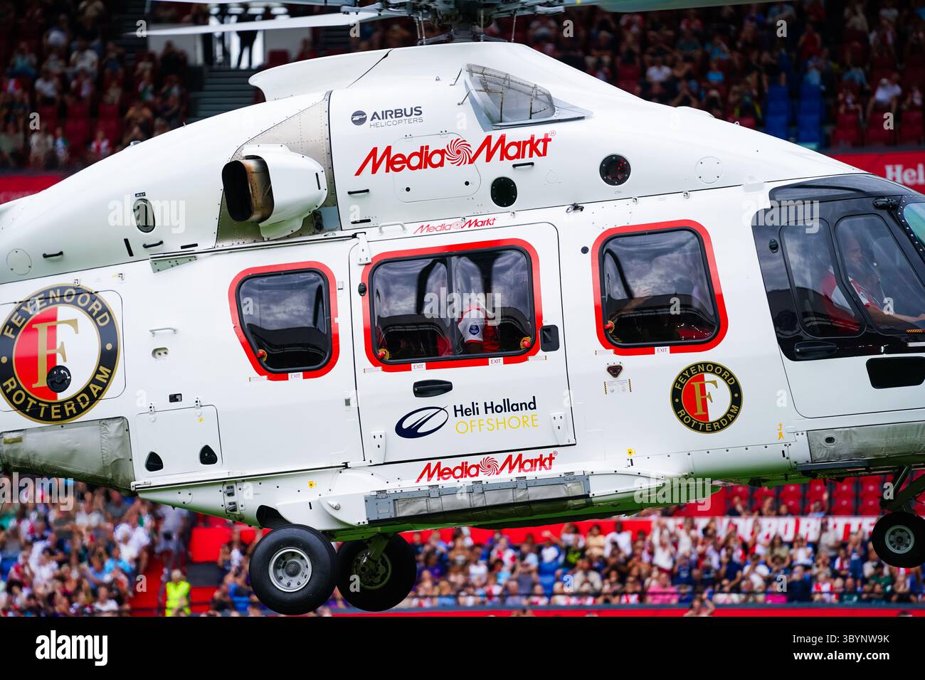 Rotterdam - Helicopter during the Feyenoord Festival 2025 at De Kuip on ...