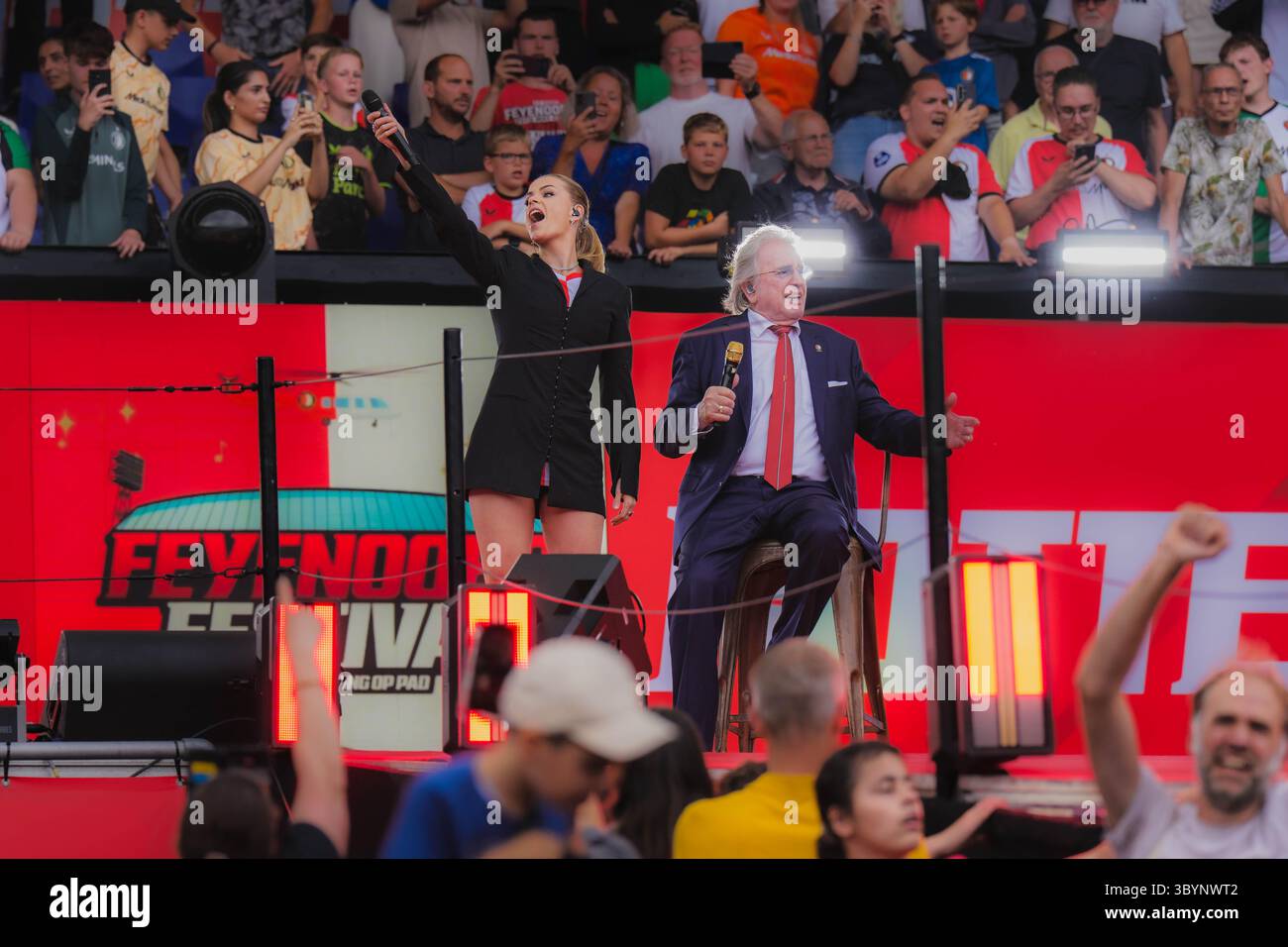 ROTTERDAM , 20-07-2025 , Stadium Feijenoord de Kuip , season 2025 / 2026 , Feyenoord Festival ...