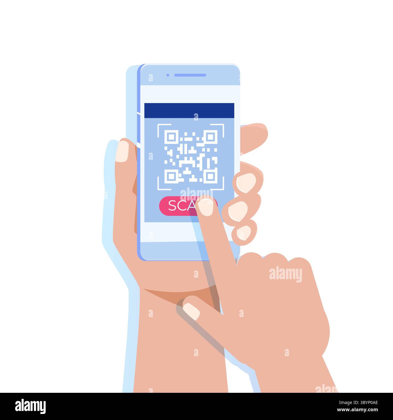 Qr banking Stock Vector Images - Alamy