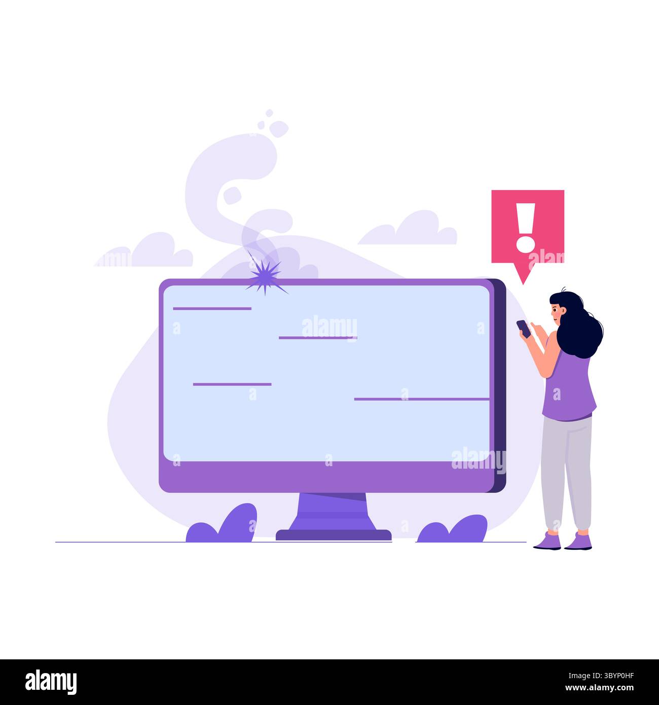 Product defective product testing . Vector illustration Stock Vector ...