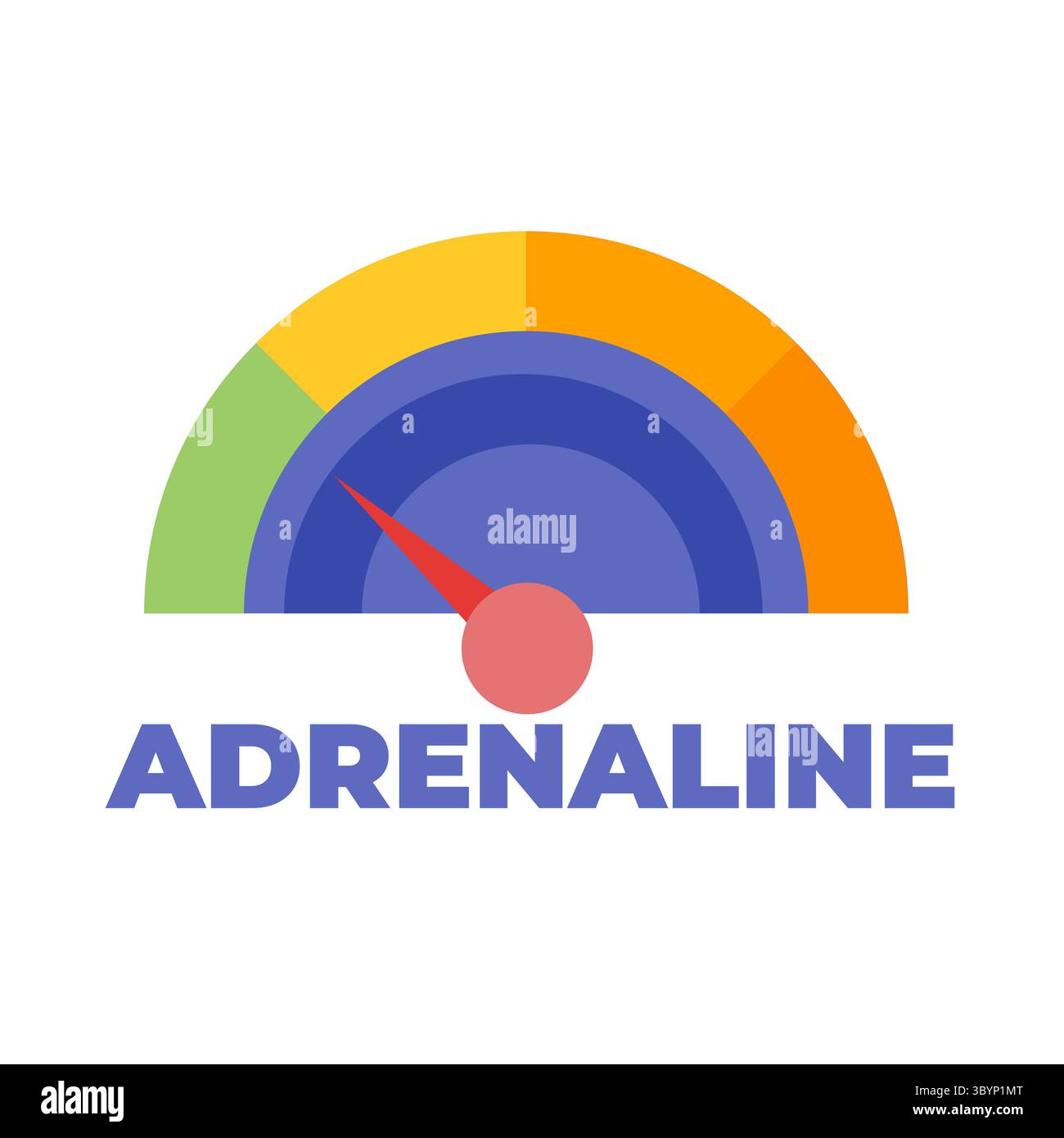 Concentration level Stock Vector Images - Alamy