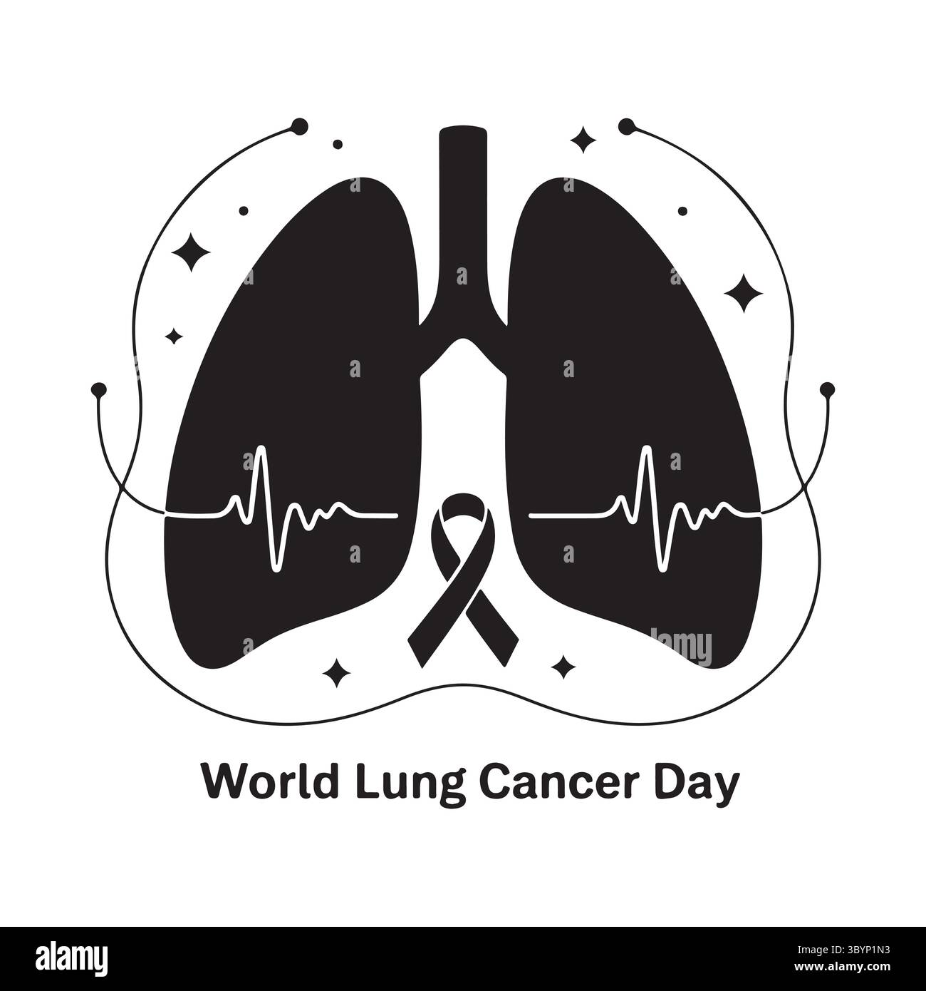 Awareness ribbon design Stock Vector Images - Alamy