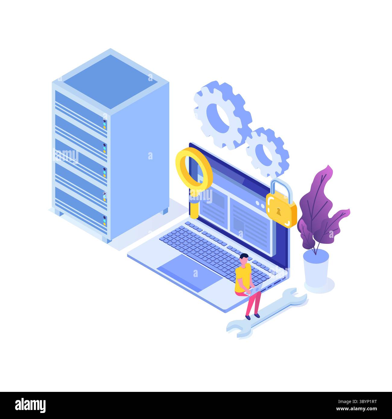 IT Administrators server, systems configuration, network upkeeping ...