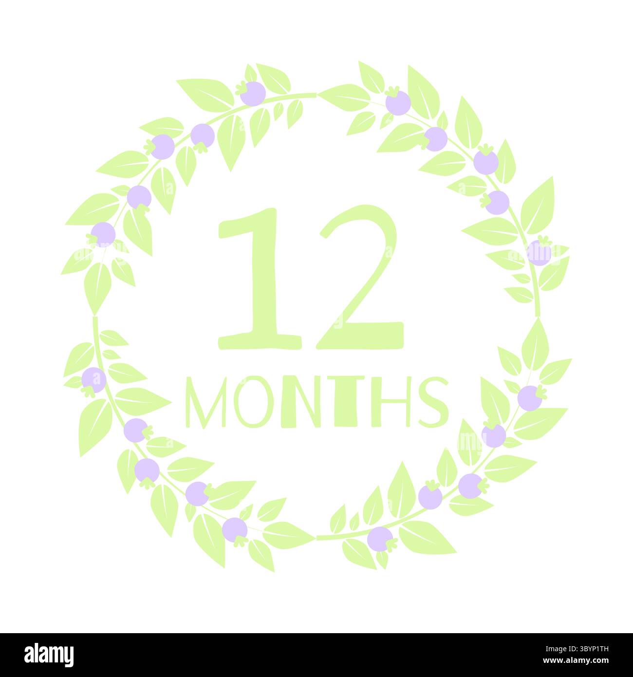 Age 12 birthday Stock Vector Images - Alamy