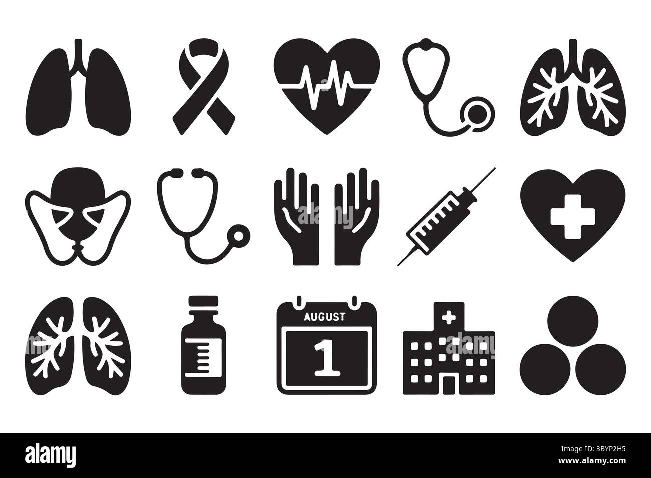 Health research symbol hi-res stock photography and images - Alamy