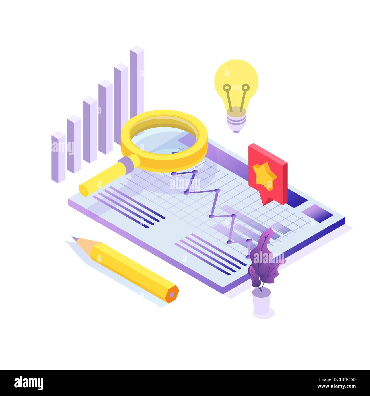 Case study analysis concept Cut Out Stock Images & Pictures - Alamy