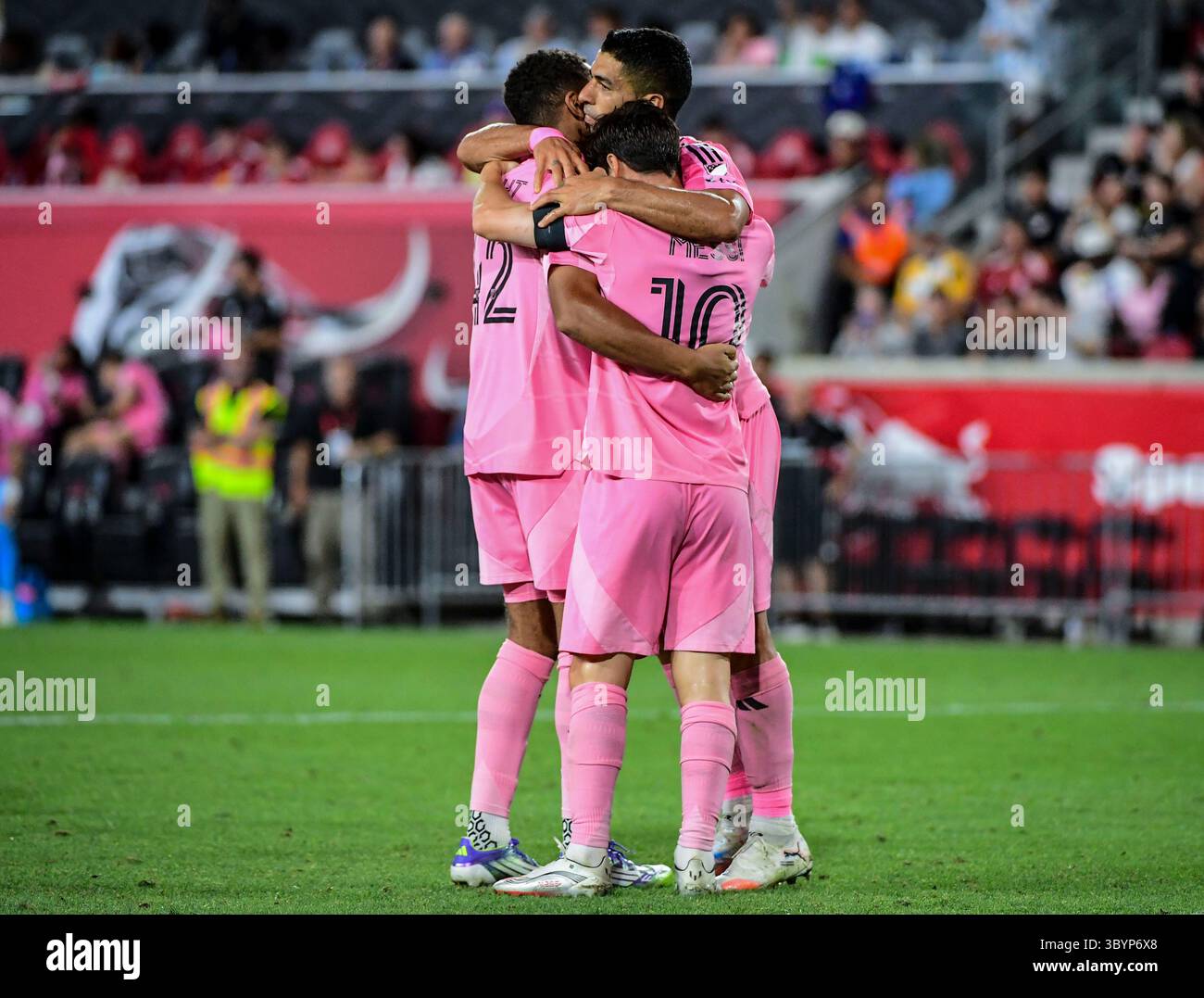 Harrison, NJ, United States, July 19, 2025: Inter Miami CF celebrate ...