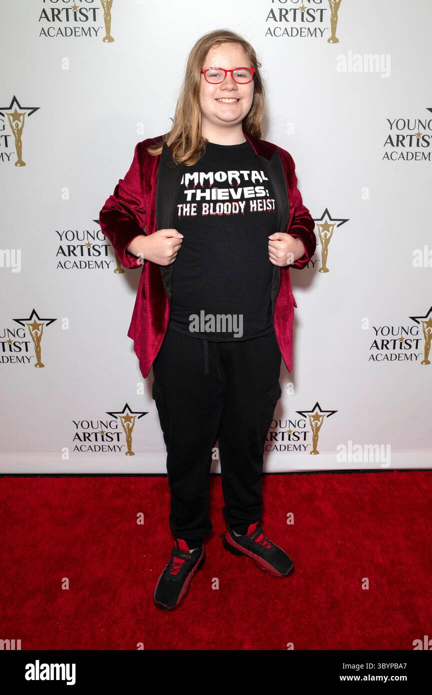 Ryker Overacker bei der Verleihung der 46. Young Artist Academy Awards ...