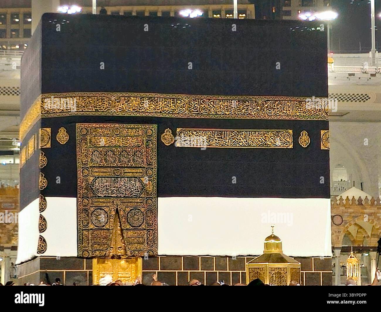 Mecca, Saudi Arabia, June 19 2024: Al Kaaba in Ihram Kiswa which is ...
