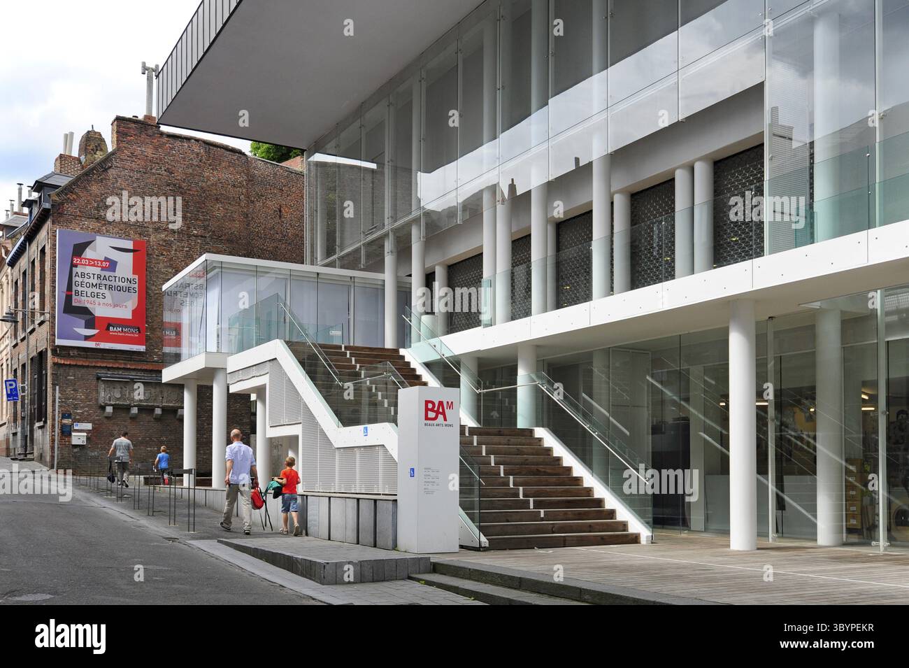 Art Museum BAM, Beaux-Arts Mons, historic city centre, Mons, Bergen ...