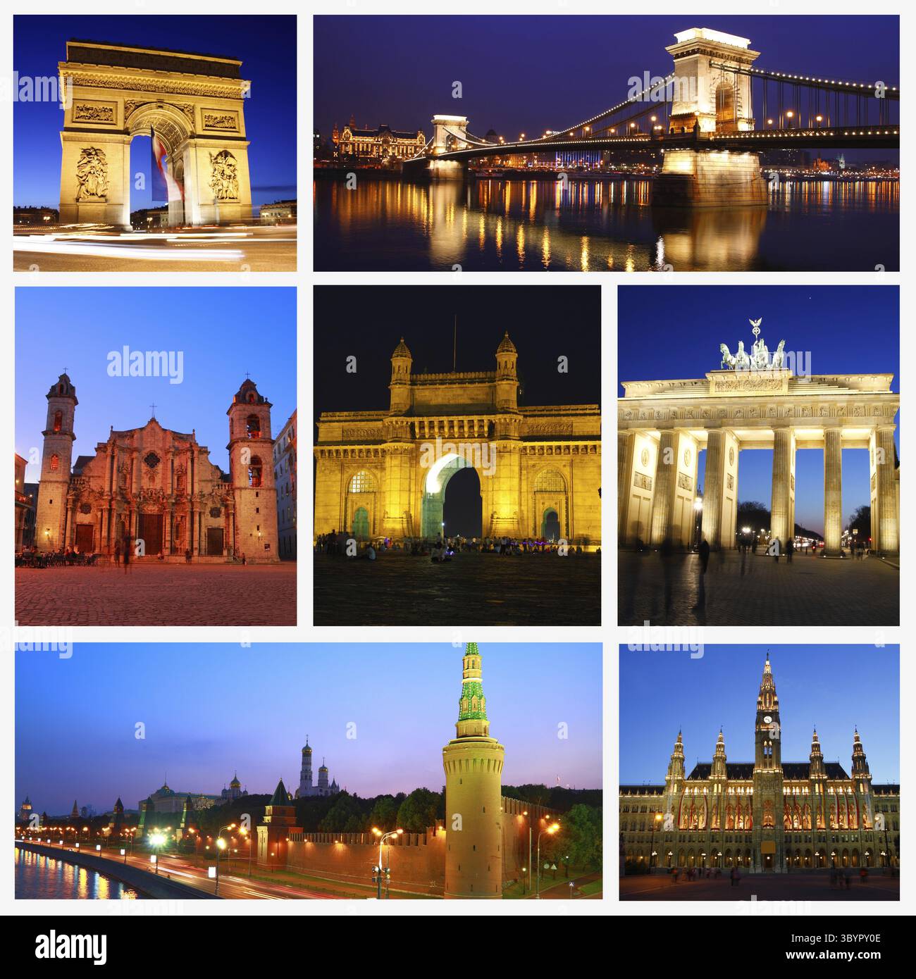 Arc collage hi-res stock photography and images - Alamy