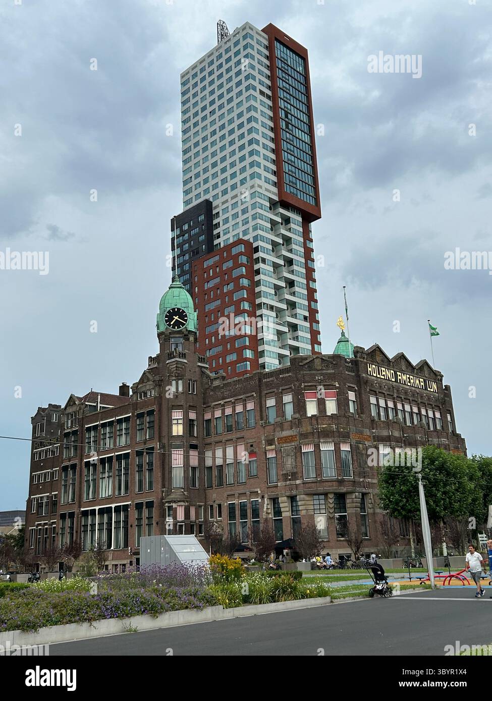 High rise buildings showing modern development in Kop Van Zuid ...