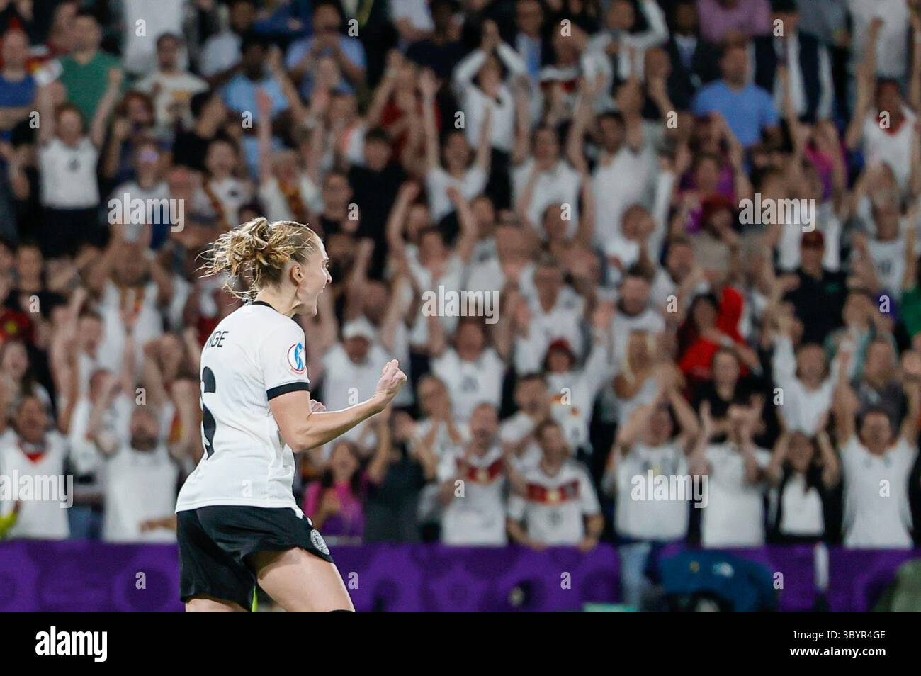 Janina Minge (6 Germany) scores the penalty to Germany during the UEFA ...