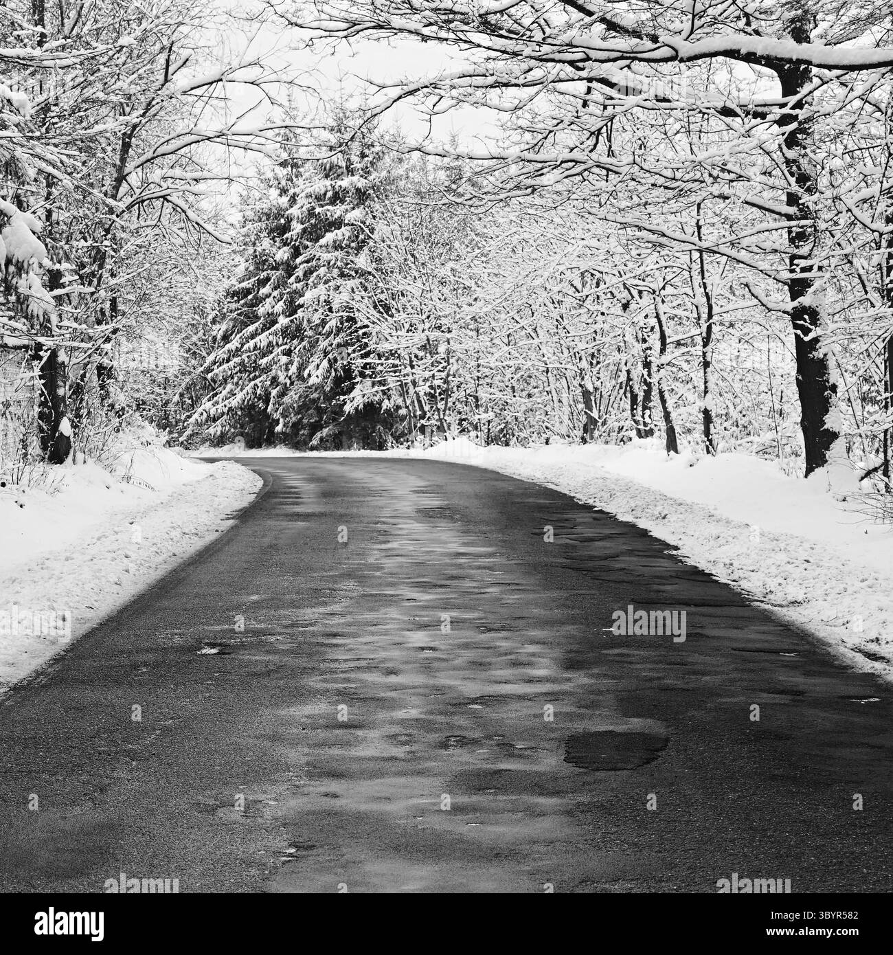 Poor snow Black and White Stock Photos & Images - Alamy
