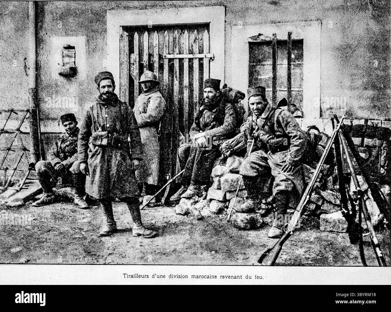 Moroccan colonial infantry regiment hi-res stock photography and images ...