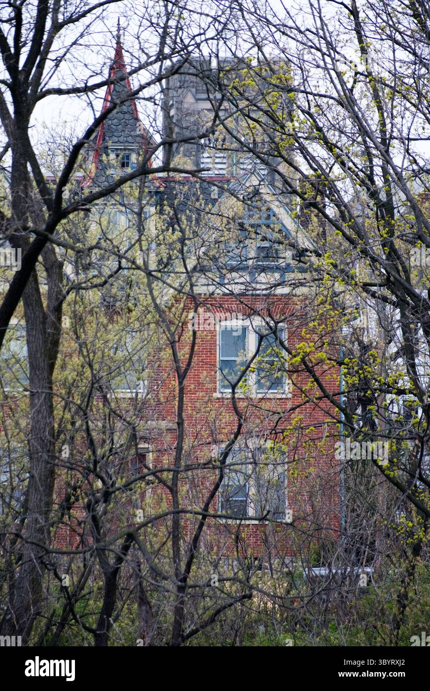 Houses, spring, Bethlehem, PA Stock Photo - Alamy